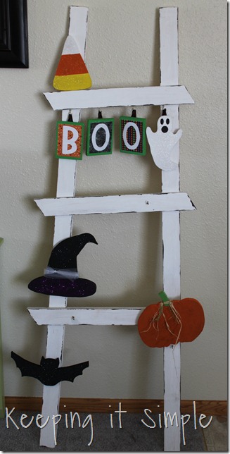 Halloween Ladder • Keeping it Simple