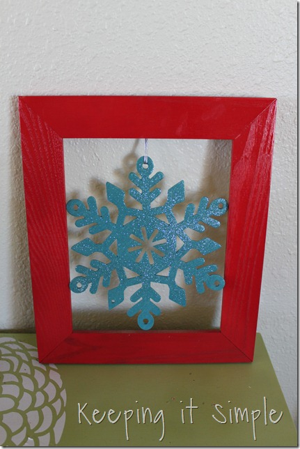 Snowflake Frame • Keeping it Simple