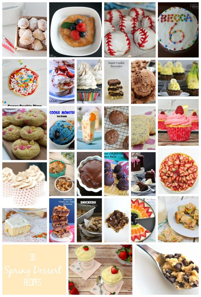 30 Spring Dessert Recipes {MMM #276 Block Party} - Keeping it Simple