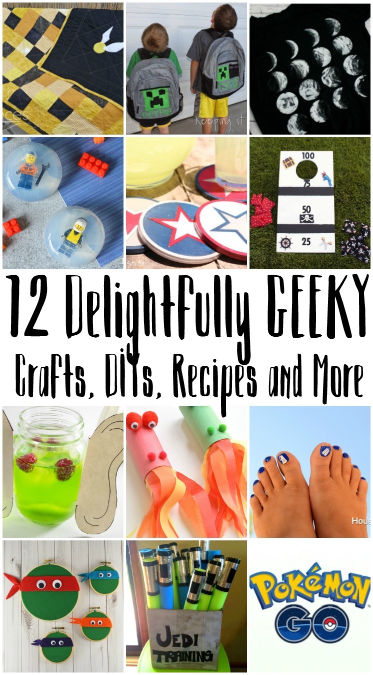 12 Geeky Crafts, DIY, Recipes and More {MMM #339 Block Party} - Keeping ...