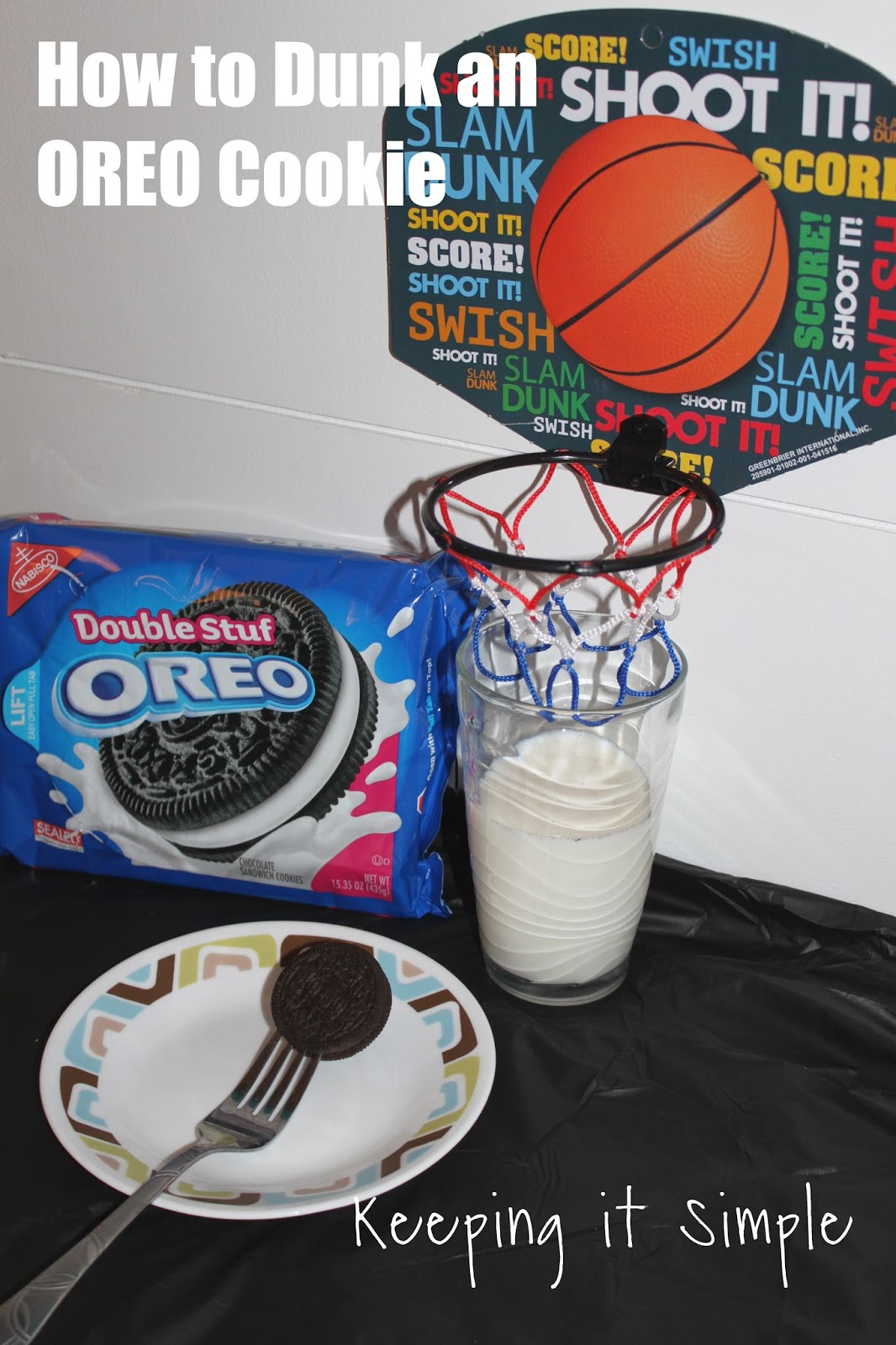 How to Dunk an OREO Cookie- OREO Dunk Sweepstakes - Keeping it Simple
