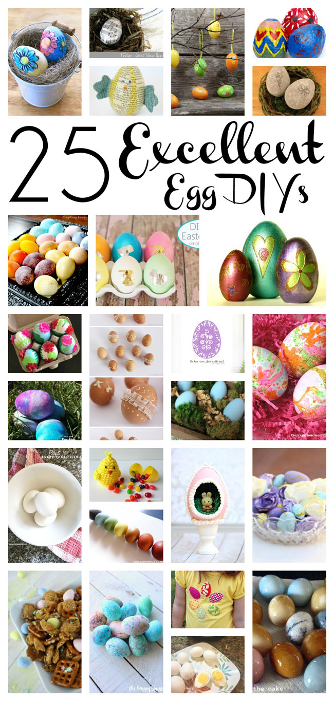 25 Easter Egg Projects {MMM #375 Block Party} • Keeping it Simple