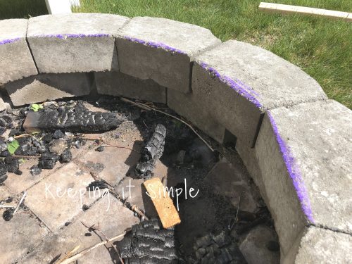 Backyard Ideas- DIY Fire Pit Cover - Keeping it Simple