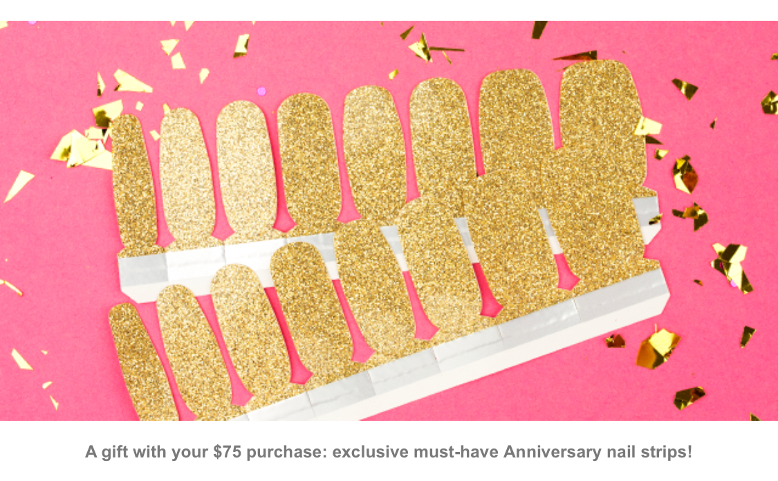 Color Street Anniversary- Color Street Gold Mine Nail Set - Keeping it ...