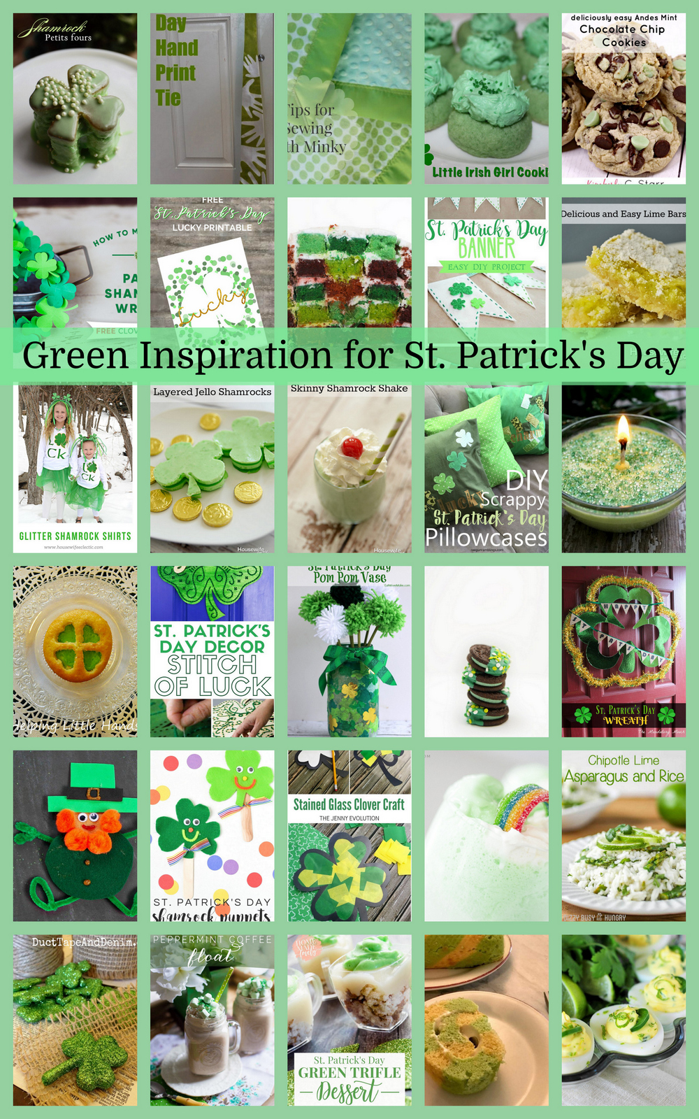 Green Inspiration for St. Patrick's Day {MMM #470 Block Party ...