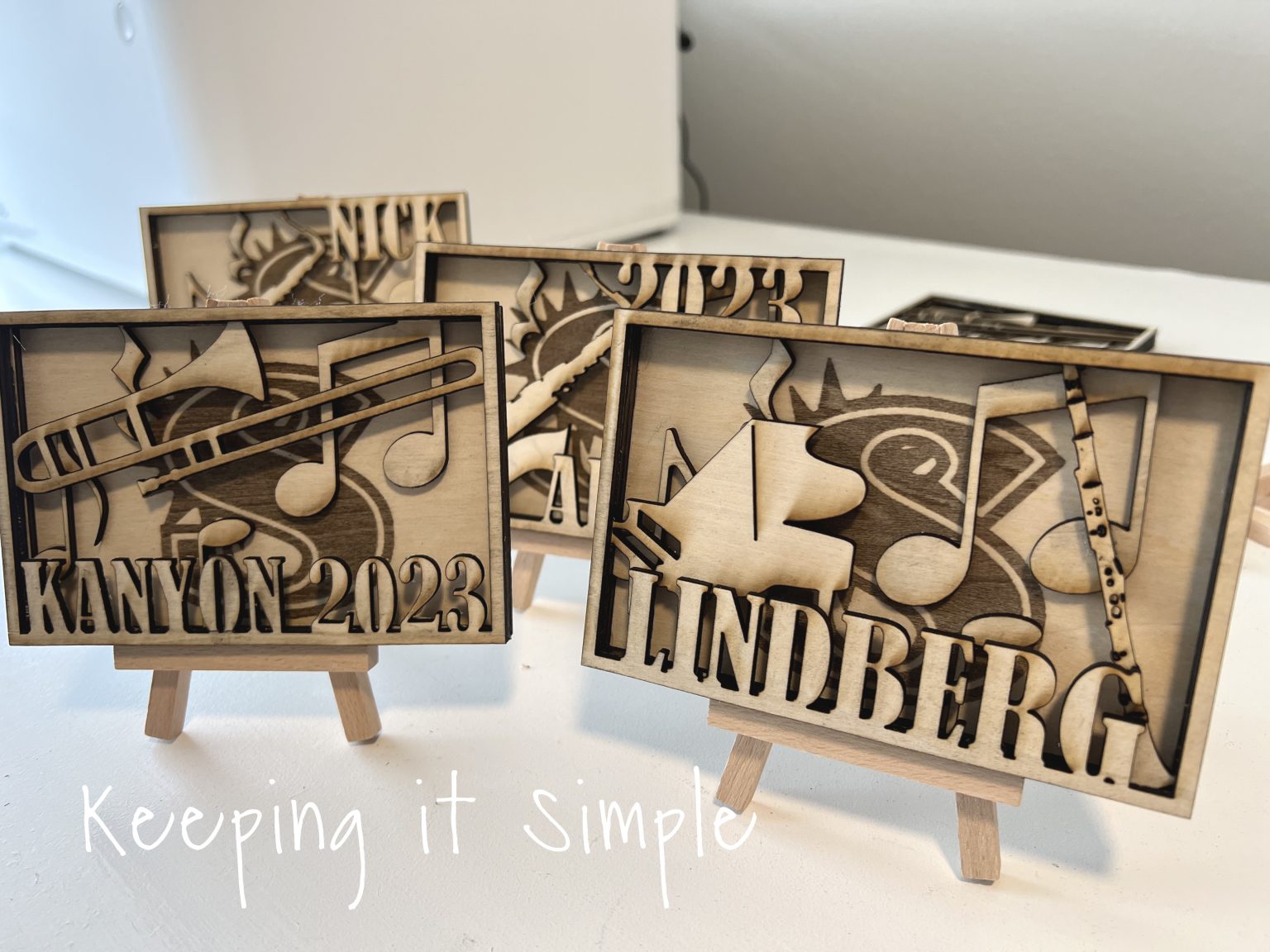 How to Make a Layered Wood Sign with xTool M1 - Keeping it Simple