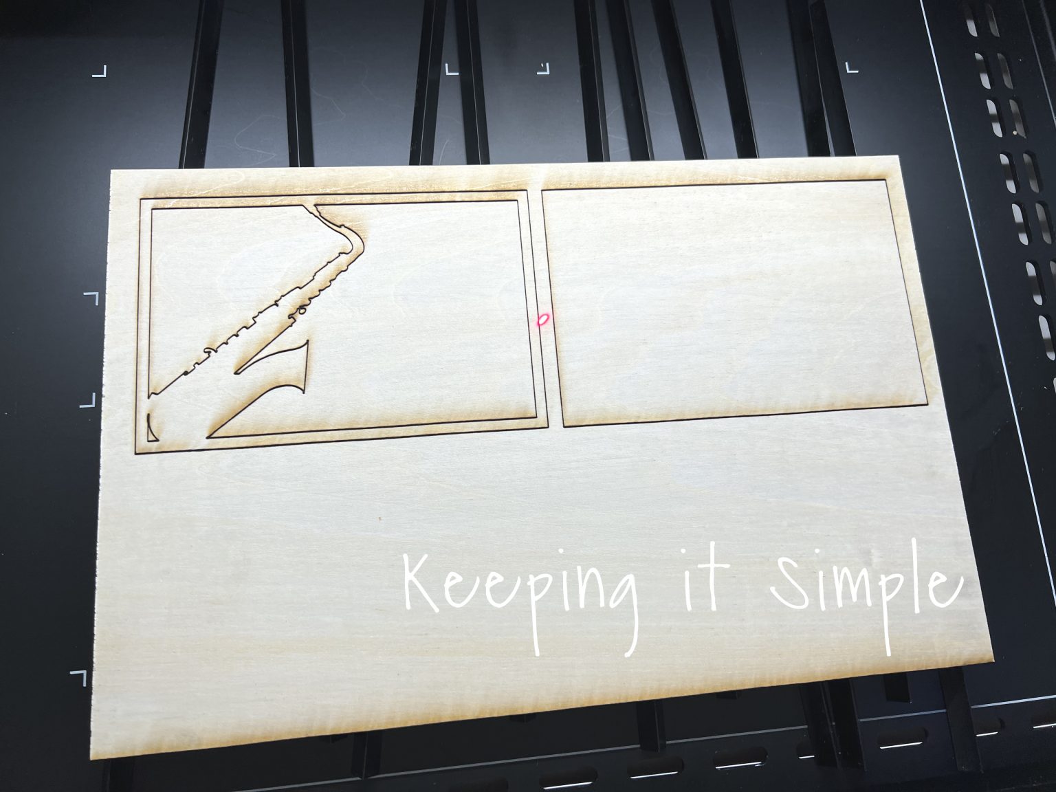 How to Make a Layered Wood Sign with xTool M1 - Keeping it Simple
