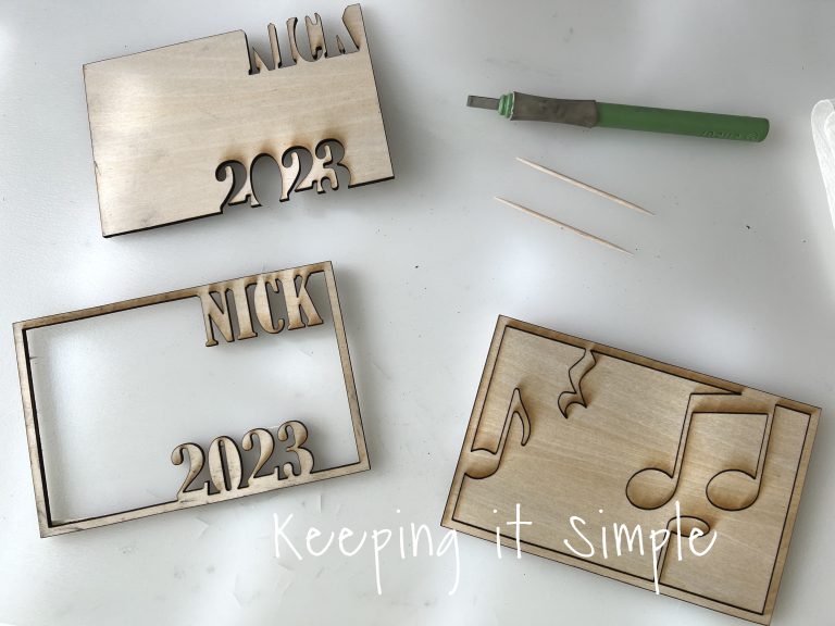 How to Make a Layered Wood Sign with xTool M1 - Keeping it Simple