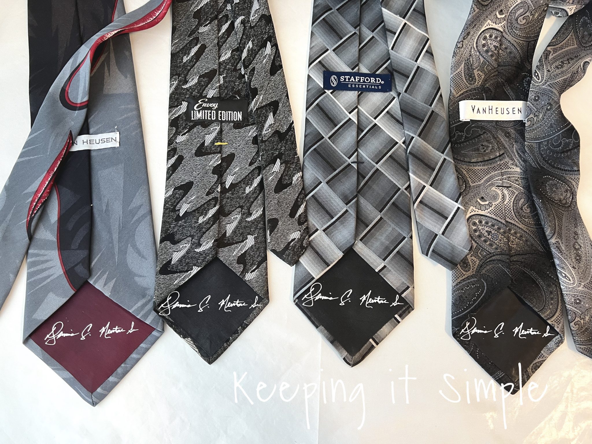 Engraved Wooden Tie Holder- Father's Day Gift Idea • Keeping it Simple