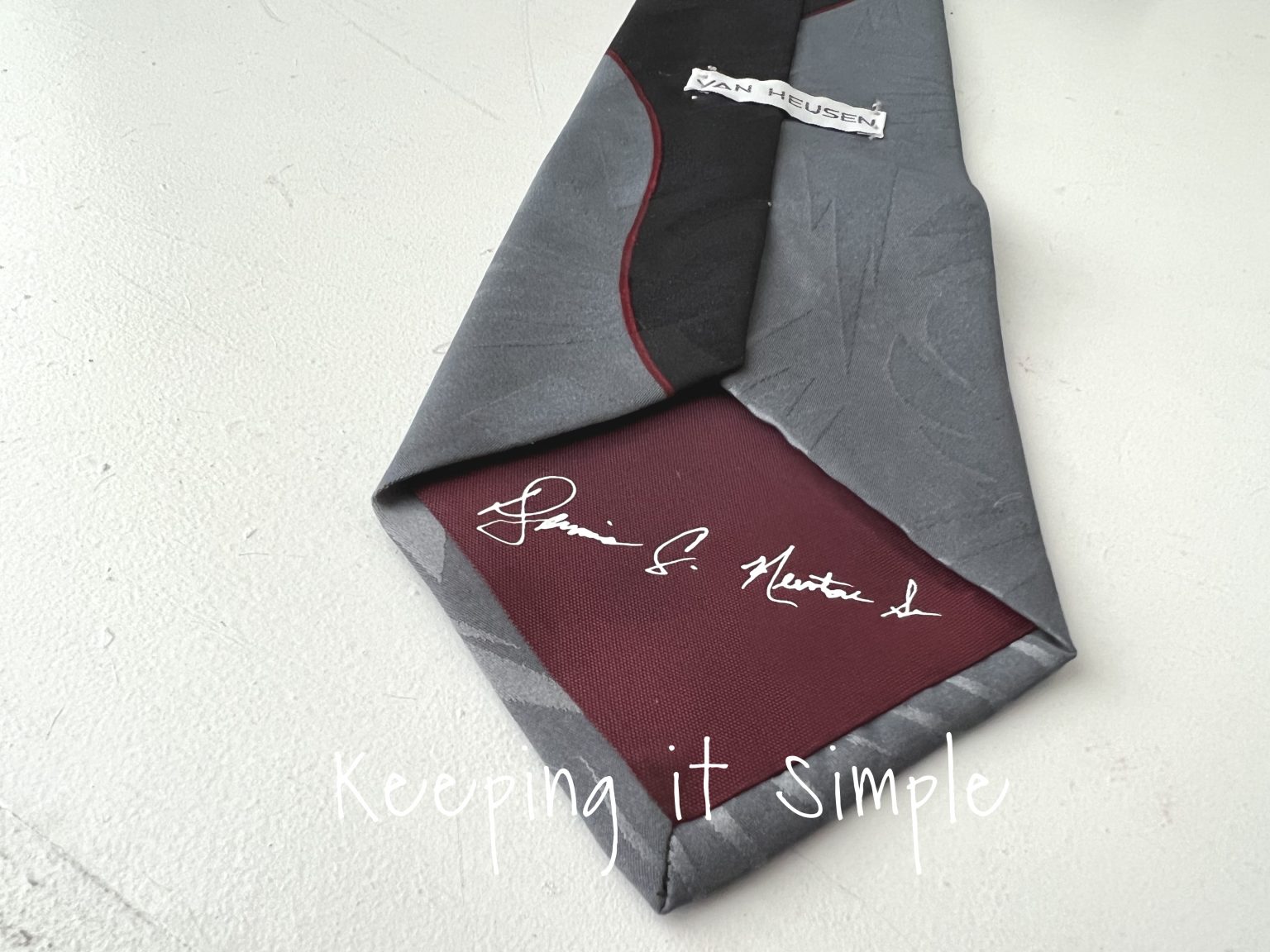 Engraved Wooden Tie Holder- Father's Day Gift Idea • Keeping it Simple