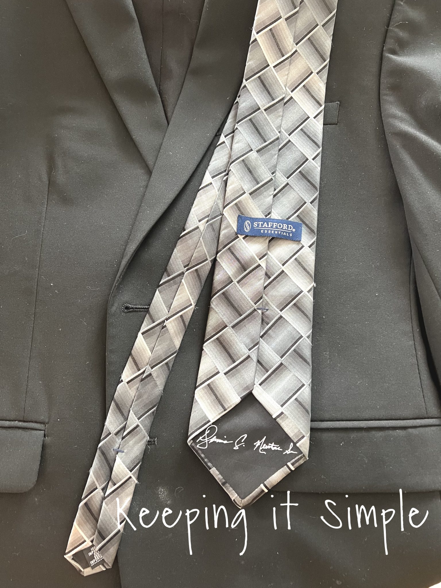 Engraved Wooden Tie Holder- Father's Day Gift Idea • Keeping it Simple