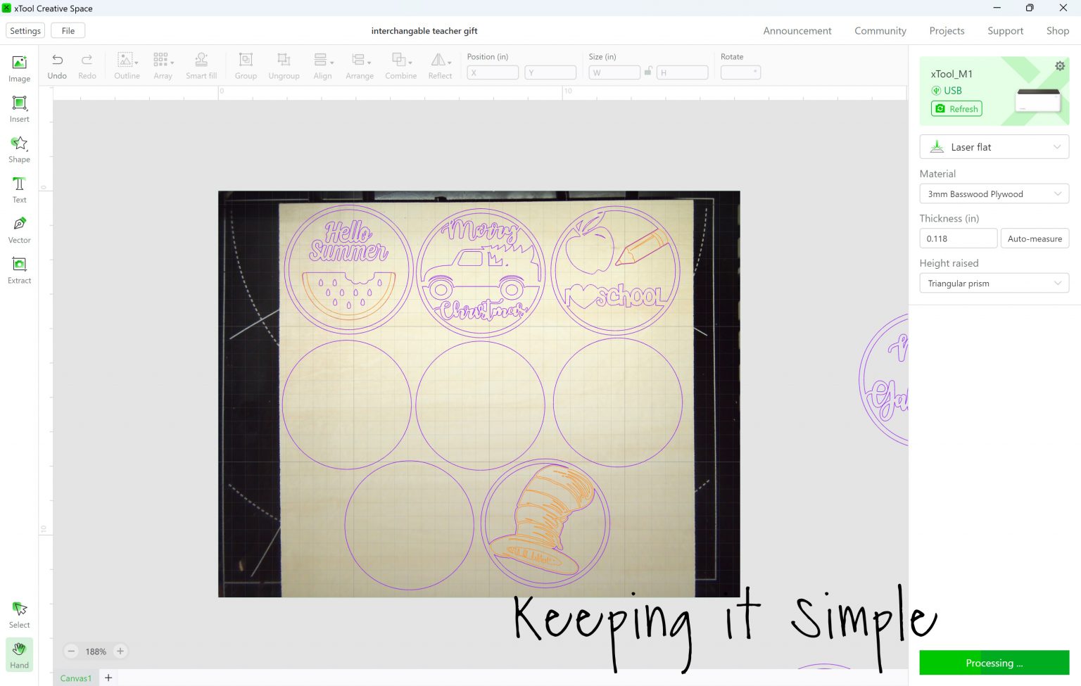 Teacher Appreciation Gift Idea- Interchangeable Classroom Sign ...