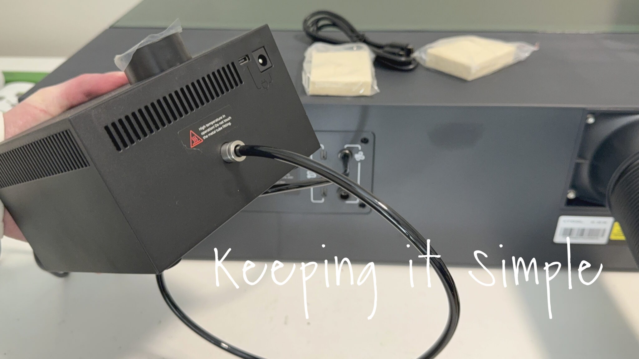 How to Set up the xTool S1 Enclosed Diode Laser Cutter - Keeping it Simple