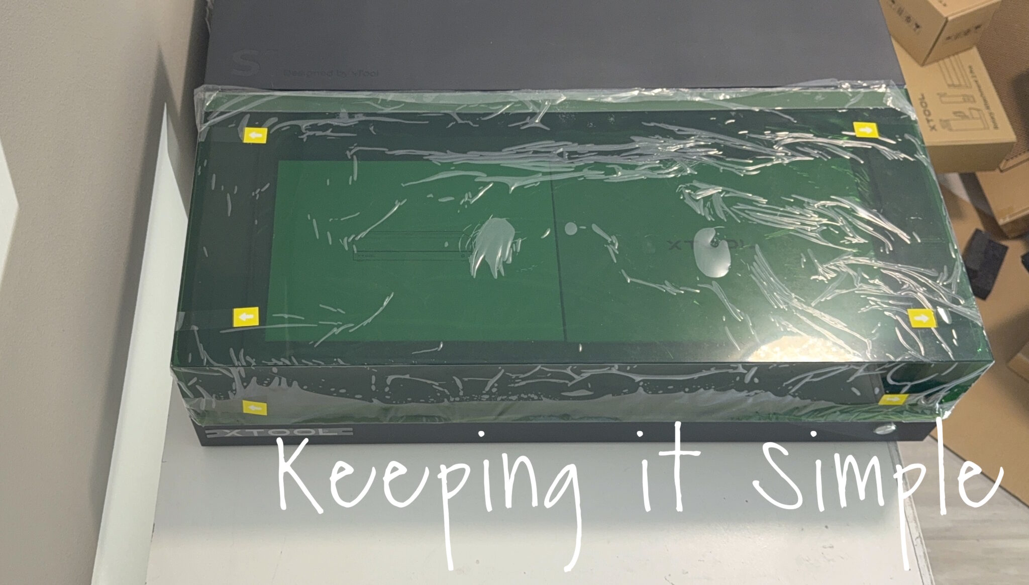 How to Set up the xTool S1 Enclosed Diode Laser Cutter - Keeping it Simple
