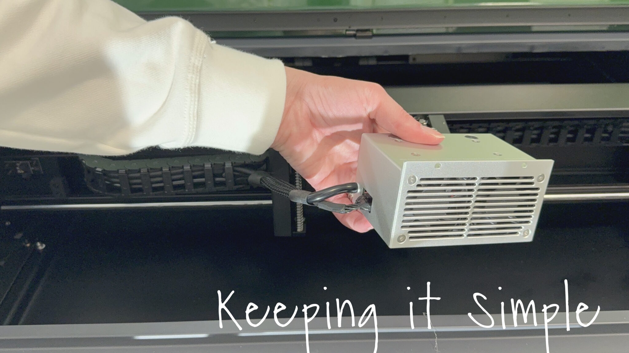 How to Set up the xTool S1 Enclosed Diode Laser Cutter - Keeping it Simple